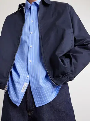 Rag & Bone Striped Cotton-poplin Shirt
