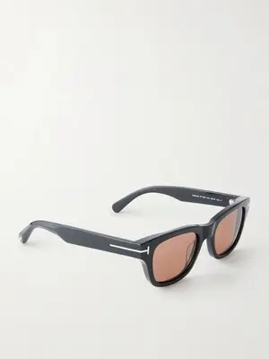 TOM FORD Caleb-02 Square-frame Acetate Sunglasses