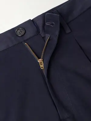 NOAH Straight-leg Cotton-twill Trousers
