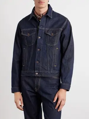 NOAH Indigo Wash Selvedge Denim Jacket