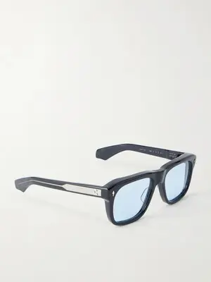 JACQUES MARIE MAGE Yves Square-frame Acetate Sunglasses