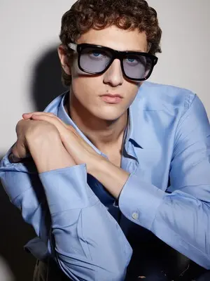 JACQUES MARIE MAGE Yves Square-frame Acetate Sunglasses