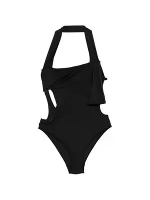 OPEN YY Cut-out Halterneck Swimsuit