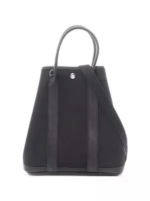 Hermès Pm Garden File Tote Bag - Black