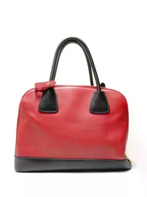 Prada Soft Calf Promenade Handbag - Red