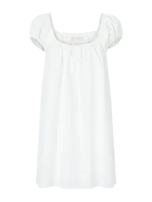 Faithfull The Brand Serafina Broderie Anglaise Mini Dress - White