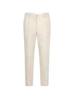 BRIGLIA 1949 Portofino Pleated Trousers - Neutrals