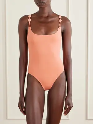 ERES Catwalk Bead-embellished One-piece