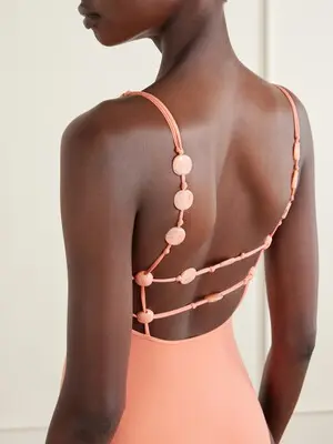 ERES Catwalk Bead-embellished One-piece