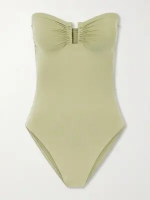 ERES Cassiopée Bandeau One-piece - Green