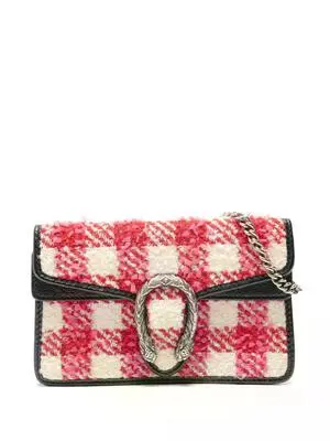 Gucci Gg Tweed Dionysus Shoulder Bag