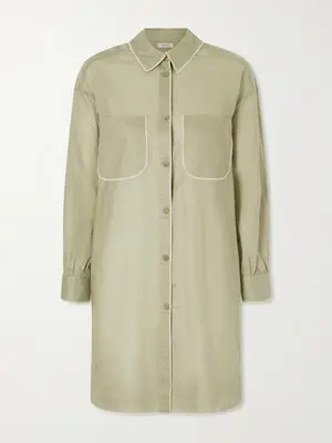 ERES Phare Cotton Shirt - Green