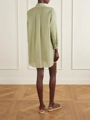 ERES Phare Cotton Shirt - Green