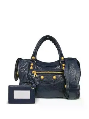 Balenciaga Mini Giant City Tote Bag - Blue