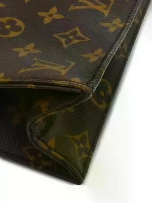LOUIS VUITTON Sac Plat Monogram Tote Bag