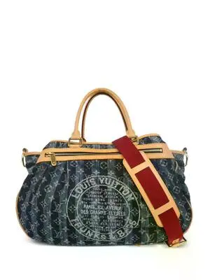 LOUIS VUITTON Cabas Raye Monogram Tote Bag - Blue
