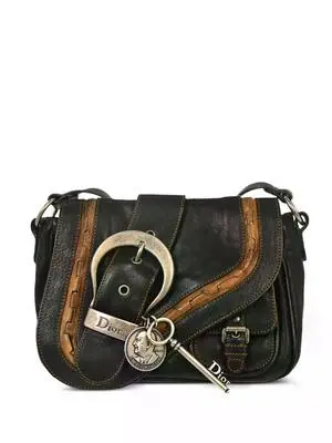 Dior Gaucho Crossbody Bag - Black