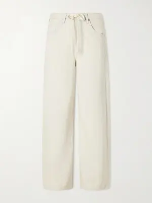 Citizens Of Humanity Brynn Mid-rise Wide-leg Jeans - Neutrals