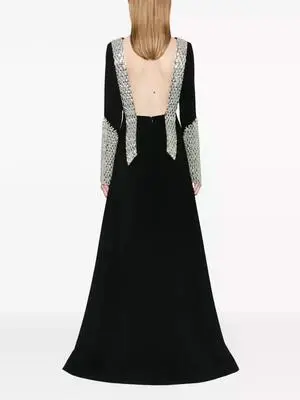 DINA MELWANI Embellished Gown