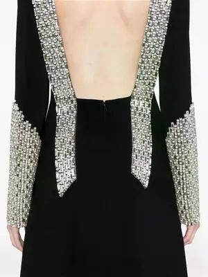 DINA MELWANI Embellished Gown