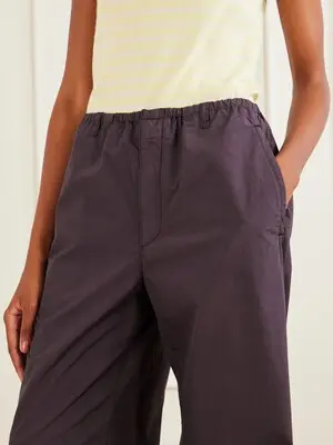 Auralee Cotton Wide-leg Pants