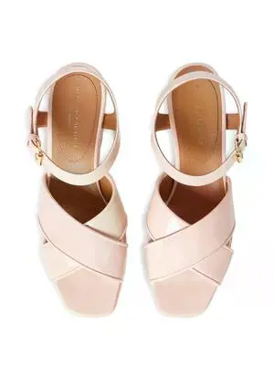 Stella McCartney Criss-cross Flatform Sandals