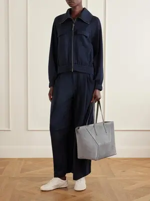 Brunello Cucinelli Maxi Suede Tote