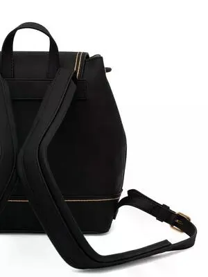 Moschino Logo Plaque Contrast Stitch Backpack