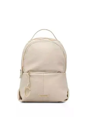 BLAUER. Logo Plaque Pebbled Backpack
