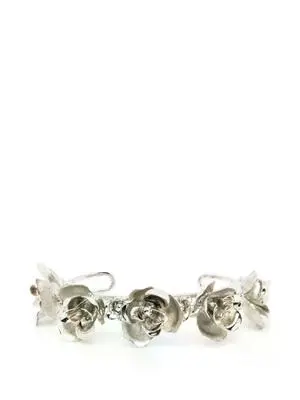 JENNIFER BEHR Floral Embellished Cuff Bracelet