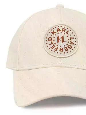 Karl Lagerfeld Logo Patch Baseball Cap
