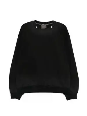 TEAM WANG DESIGN Reset Crew Neck Sweatshirt - Black