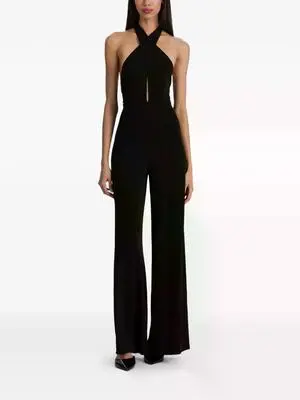 Alice + Olivia Evelina Halter Jumpsuit