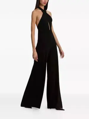 Alice + Olivia Evelina Halter Jumpsuit