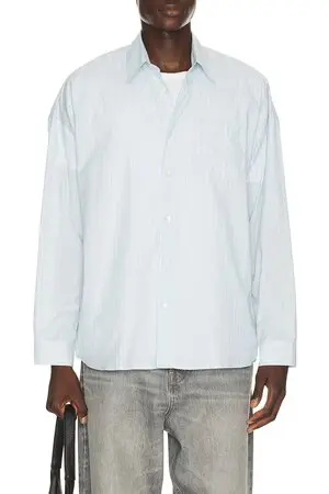SUNFLOWER Stable Shirt In Baby Blue - Light Blue