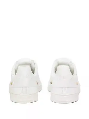 Valentino Garavani Backnet Calfskin Sneakers - White