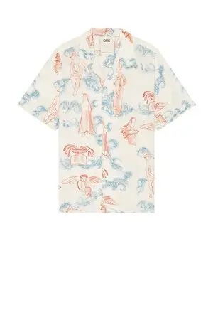 Oas Lorien Rocco Shirt In Cream - Ecru