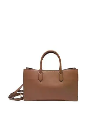 Michael Kors Scarlett Leather Tote Bag - Brown