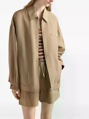 Prada Mohair Wool Blouson Jacket