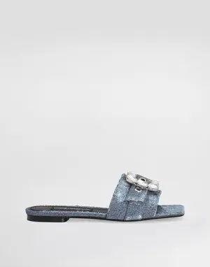 Dolce & Gabbana Patchwork Sandals For Women