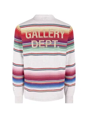 GALLERY DEPT. Striped Crewneck Sweatshirt