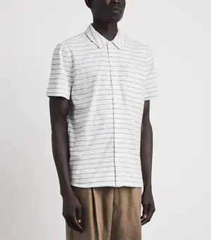 Paige Cotton Stripe Carillo Polo Shirt