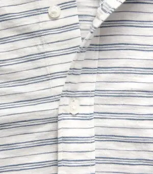Paige Cotton Stripe Carillo Polo Shirt