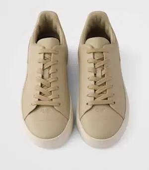 Prada Leather Court Sneakers