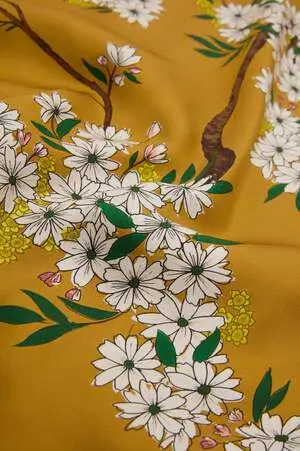 Olivia Von Halle Dunaway Carmena Blossom Scarf