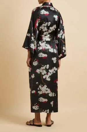 Olivia Von Halle Queenie René Blossom Robe