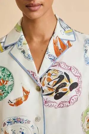 Olivia Von Halle Ingo Córdoba Seafood Pajamas