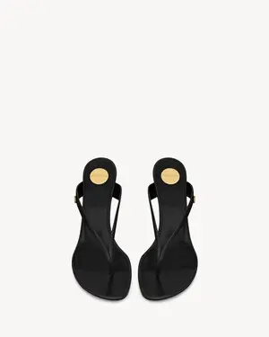 Saint Laurent Sue Mules In Smooth Leather