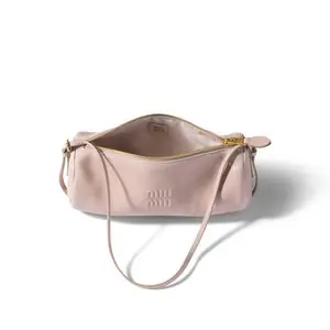Miu Miu Nappa Leather Pouch With Shoulder Strap