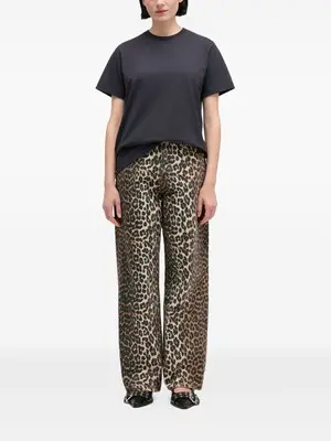 GANNI Organic Cotton Denim Jeans - Multi